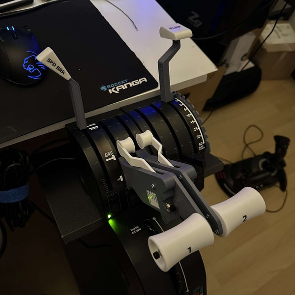 Boeing 737 Thrust Levers for Saitek Pro Flight Throttle Quadrant ...