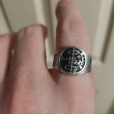Count Furfur Goetia Ring-ars Goetia Demon Seals - Etsy