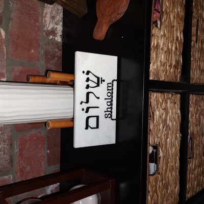 Chef Desk Sign Chef Name Plate Marble Stone Desktop Name - Etsy