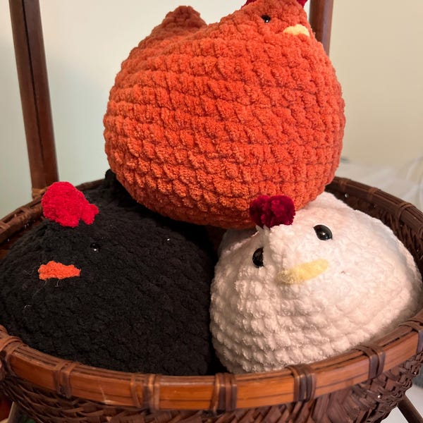 Mama and Mini Mabel Chicken™ CROCHET PATTERN - Etsy
