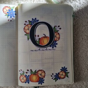 30 Day Mood Mandala Tracker Planner Sticker Bullet Journal | Etsy