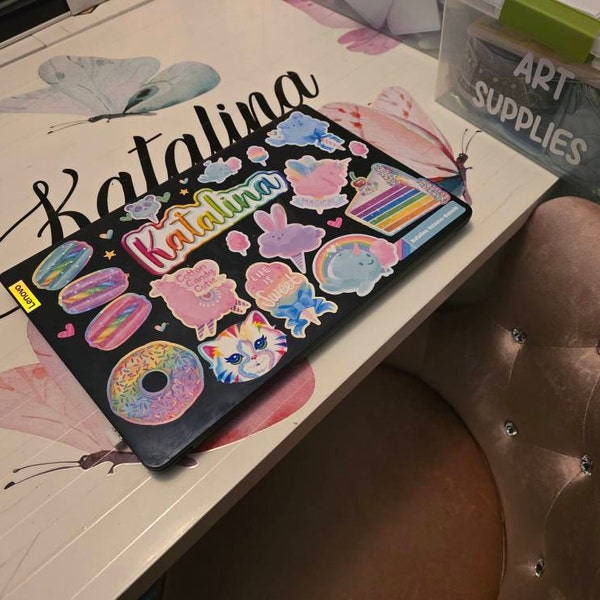 Personalized 90’s Logo Inspired Sticker Pack or Single Sticker - Bach ...