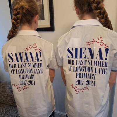 Leavers Shirt, Girls Leavers Shirt, Leavers Shirt 2024, Leavers 2024 ...