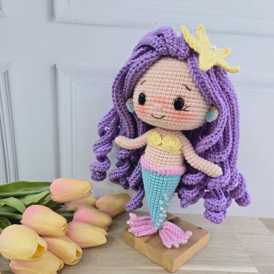 Crochet Pattern Lİlla Doll Amigurumi PDF English - Etsy