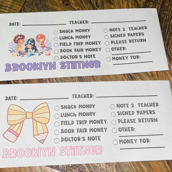 Custom School Money Envelope Template: Editable Printable Canva Design ...