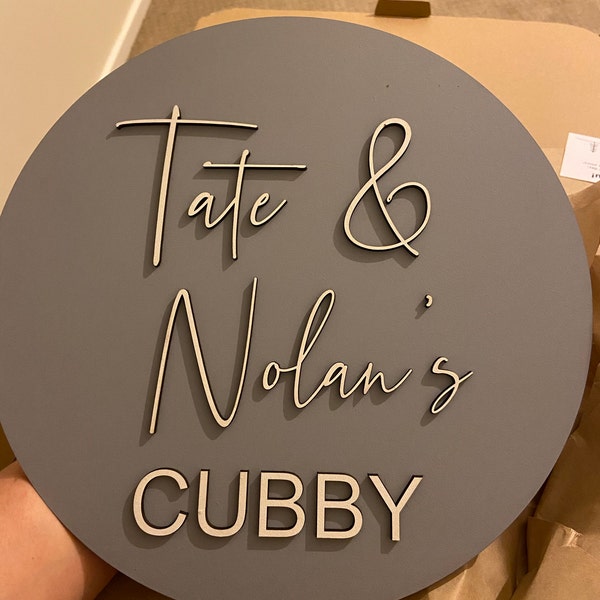 Cubby House Sign Custom Made Kids Room Home Decor - Etsy Australia