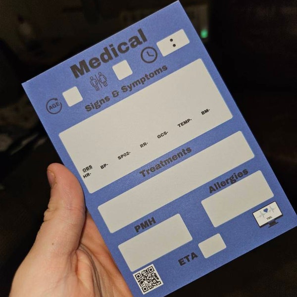 GCS Reference Card | Adult and Paediatric Glasgow Coma Scale | Lanyard ...