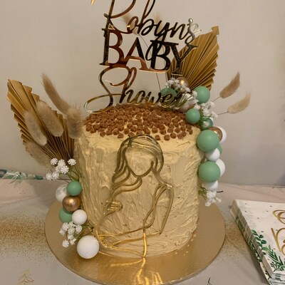 Double Layer Cake Topper Personalised Various Sizes - Etsy