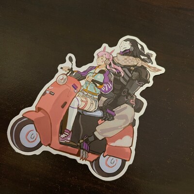 Overwatch Ramattra and D.va Stickers - Etsy
