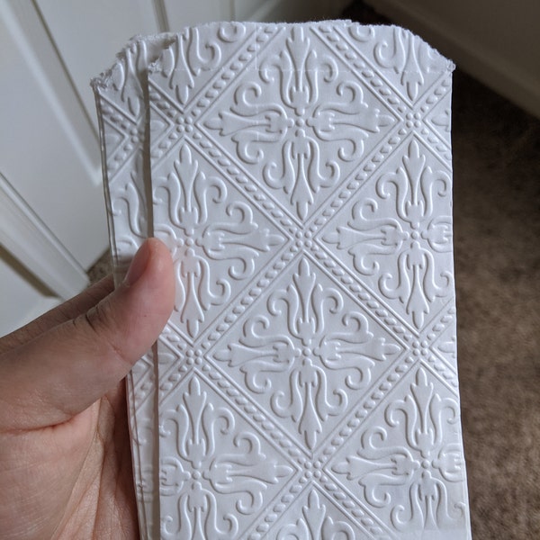 20 Art Deco Diamond Medallion Embossed Paper Gift Bags Choose Size ...