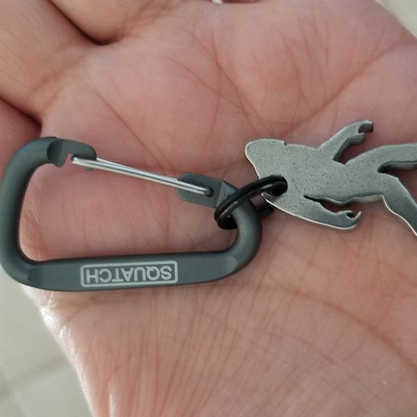 Sasquatch, Yeti, Bigfoot Sculpted Pewter Keychain, Perfect Bigfoot Gift ...