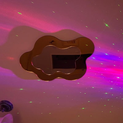 The Gold Drip Mirror Colourful Mirror Wall Art, Unique Modern Home ...