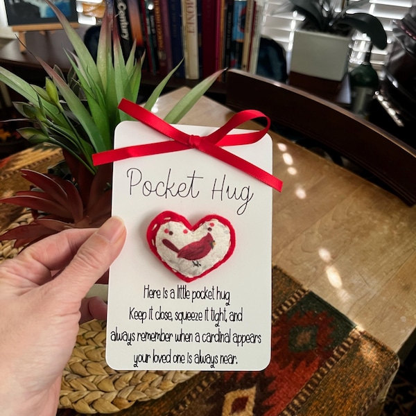 Pocket Heart, First Day Hug, Pocket Heart Hug, Back to School Support ...