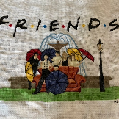 Friends Cross Stitch Pattern Funny TV Show Cross Stitch - Etsy Canada