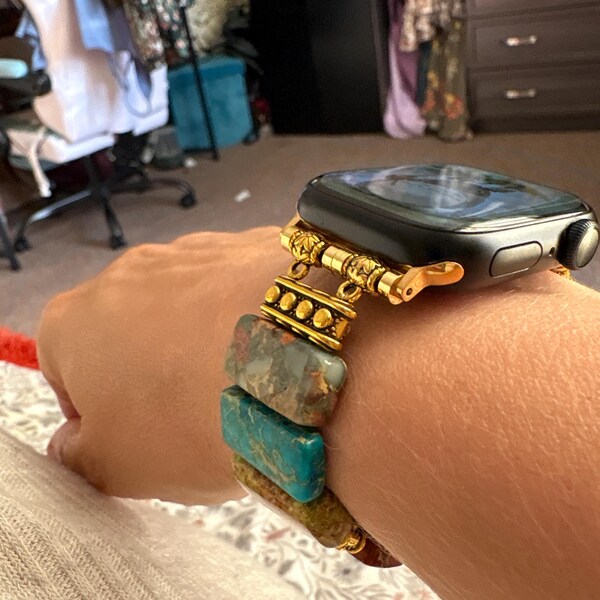 Bohemian Watch Band • Handmade Bracelet Watch Strap 38mm-41mm 42mm-49mm ...