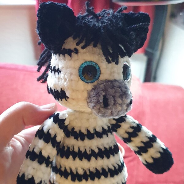Amigurumi Zebra Pattern, Crochet Zebra, Zebra Toy Pattern, Amigurumi ...