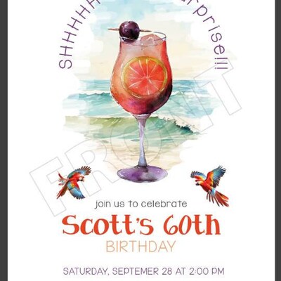 Colorful Botanical Program: Pastel Flowers Program - Etsy