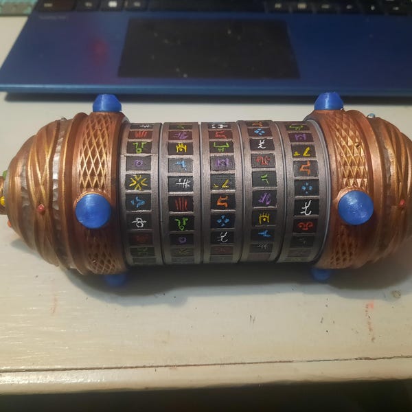 Cryptex - Configurable Puzzle Box - Life-sized Prop for Escape Rooms ...