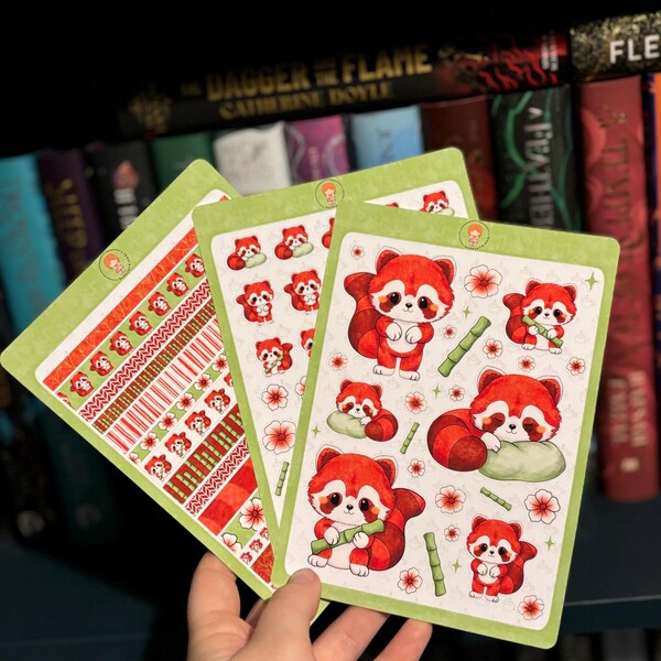 Christmas Festive Stickers Baubles Stars Winter Sticker Set Washi ...