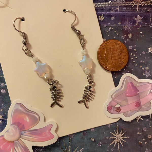 Y2k Acubi Grunge Swirl Style Trendy Star Fairy Pearl Angel Korean ...