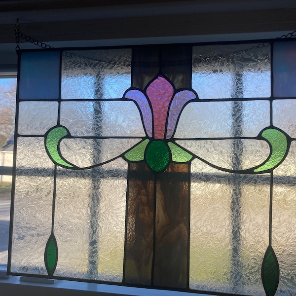 Classic Victorian Pattern Stained Glass - Etsy