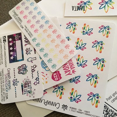 Edibles Warning Stickers Style 1 retiring PAPER Stickers Final Stock ...