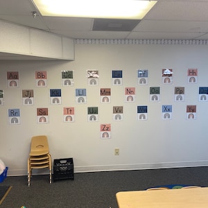 Boho Rainbow Classroom Hundreds Chart - Etsy