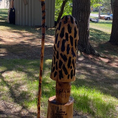 3 Foot Cedar Name Log, Two Base Logs, Rustic Yard Sign, Chainsaw ...