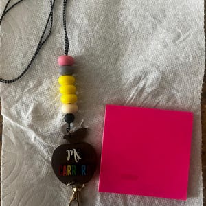 Custom Name Desk Plaque, Removable Name Plate and Beech Plywood Holder ...