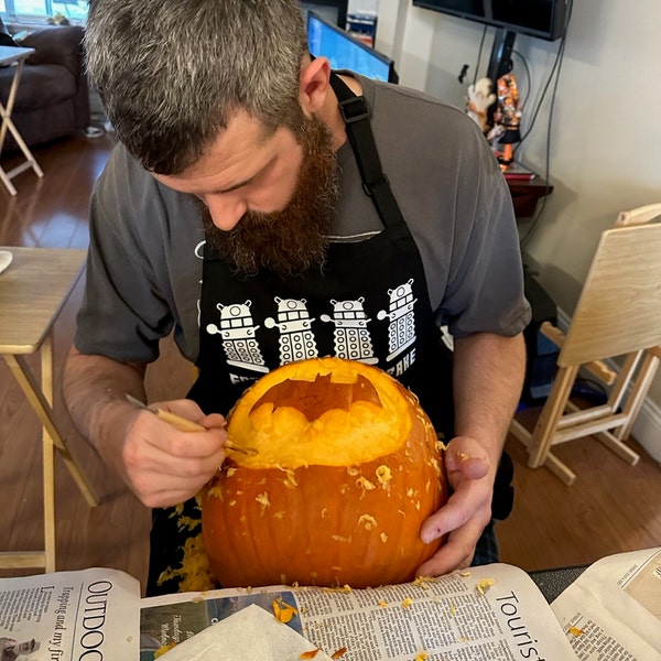 DR WHO Dalek Funny Kitchen Apron, Birthday Gift for Boyfriend ...