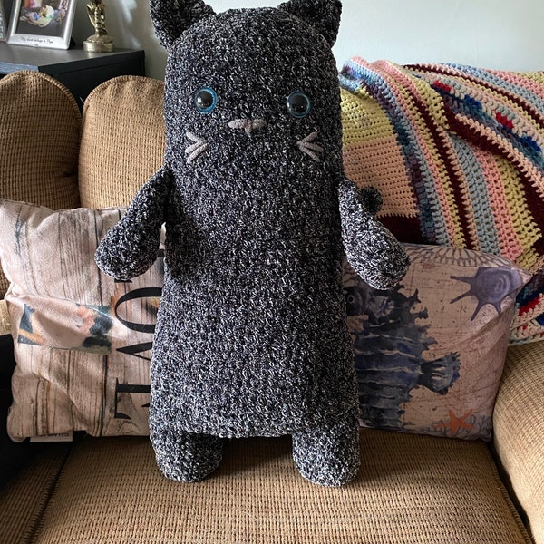 Big Long Cat Crochet Pattern. Create You Own Big Long Cat Amigurumi ...