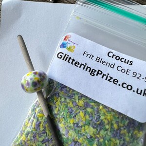 Lampwork Frit SECRET GARDEN, Fine Blend Coe 94-96, Lampwork Supply ...