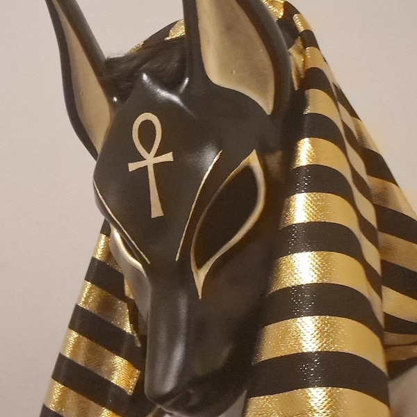 Japanese Kitsune Mask, Starry Sky Purple and Gold Fox Mask, MADE TO ...