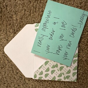 Mini Cards With Envelopes, Tiny Note Cards, Small Envelopes for Gift ...