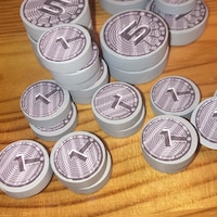 FLAMECRAFT - Matte Vinyl Meeple Stickers/decals Upgrade Kit ...