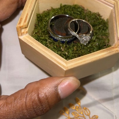 Proposal Engagement Wedding Ring Box With Gold or Silver - Etsy