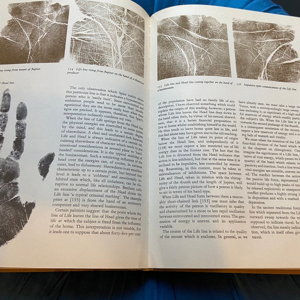 Cheirognamy Antique Palmistry Book Palmistry Astrology Grimoire Occult ...