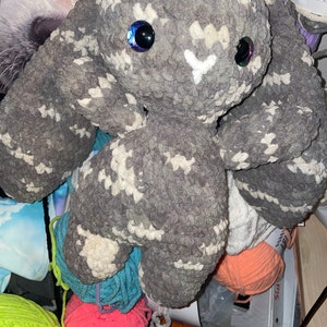 DIGITAL PATTERN: Chonky Bunny Crochet Plushie - Etsy