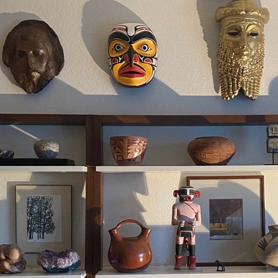 Killer Whale Mask Orca Native American Shaman's Ceremonial Hand Carved ...