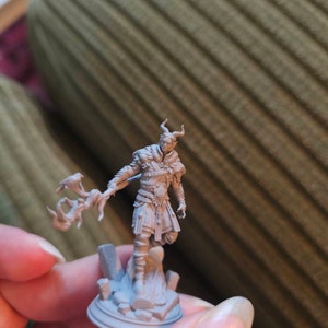 Elf Druid Miniature Wild Mage Mini Dungeons and Dragons Mini RPG ...