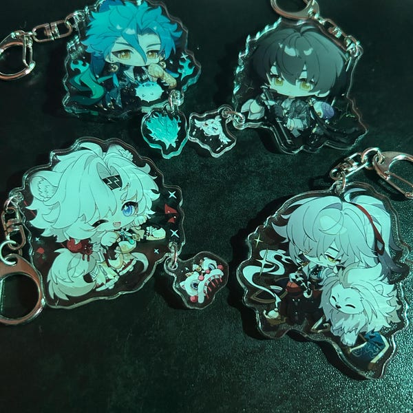 Wuthering Waves Rover Jiyan Lingyang Calcharo Encore Geshulin || Wuwa ...