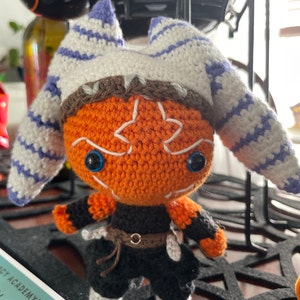 Ahsoka Tano Kid Crochet Pattern Star Wars Amigurumi Toy Crochet Doll ...