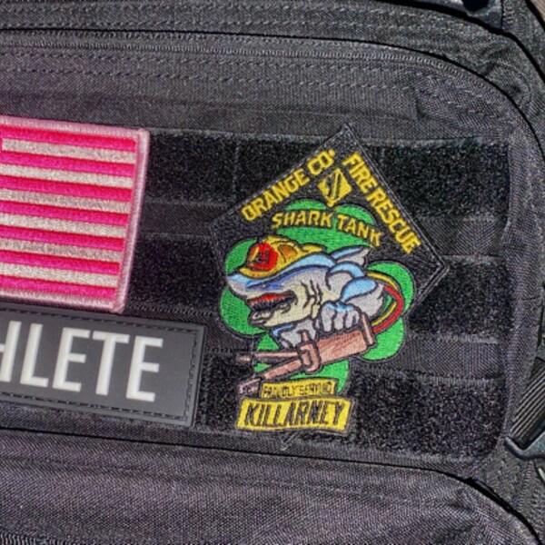 Firefighter XL Helmet ID Tag - Etsy