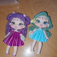 Necklace Snow White polymer clay, fimo - Etsy Portugal