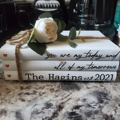 Wedding Book Bundle/ Book Themed Wedding/ Wedding Gifts/ Newlywed Gift ...