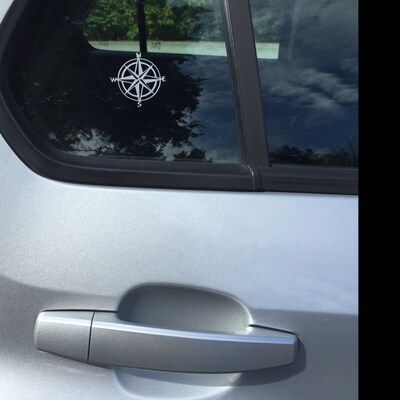 Decal Compass Laptop Decal,laptop Sticker,car Sticker,car Decal,phone ...