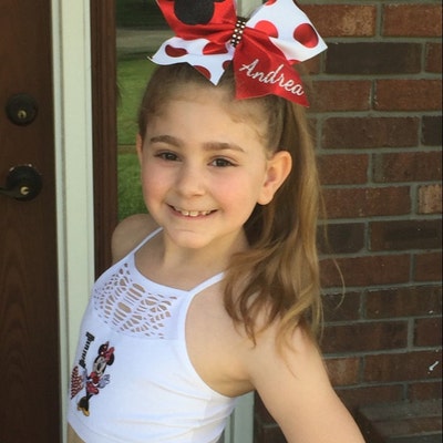 Disney frozen Cheer Bow - Etsy