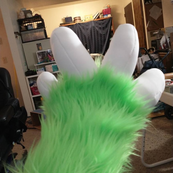 DIGITAL Wickerbeast Hand Paw Pattern for Fursuits - PDF Download - Etsy