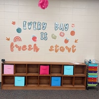 Modern Greenery Back to School Bulletin Board Kit Easy and - Etsy Canada