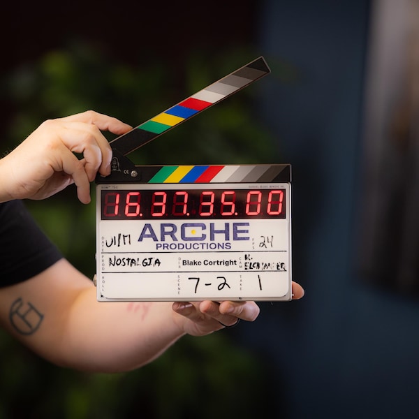 Personalized Clapper Board: Custom Film Slate, Director Gift - Etsy